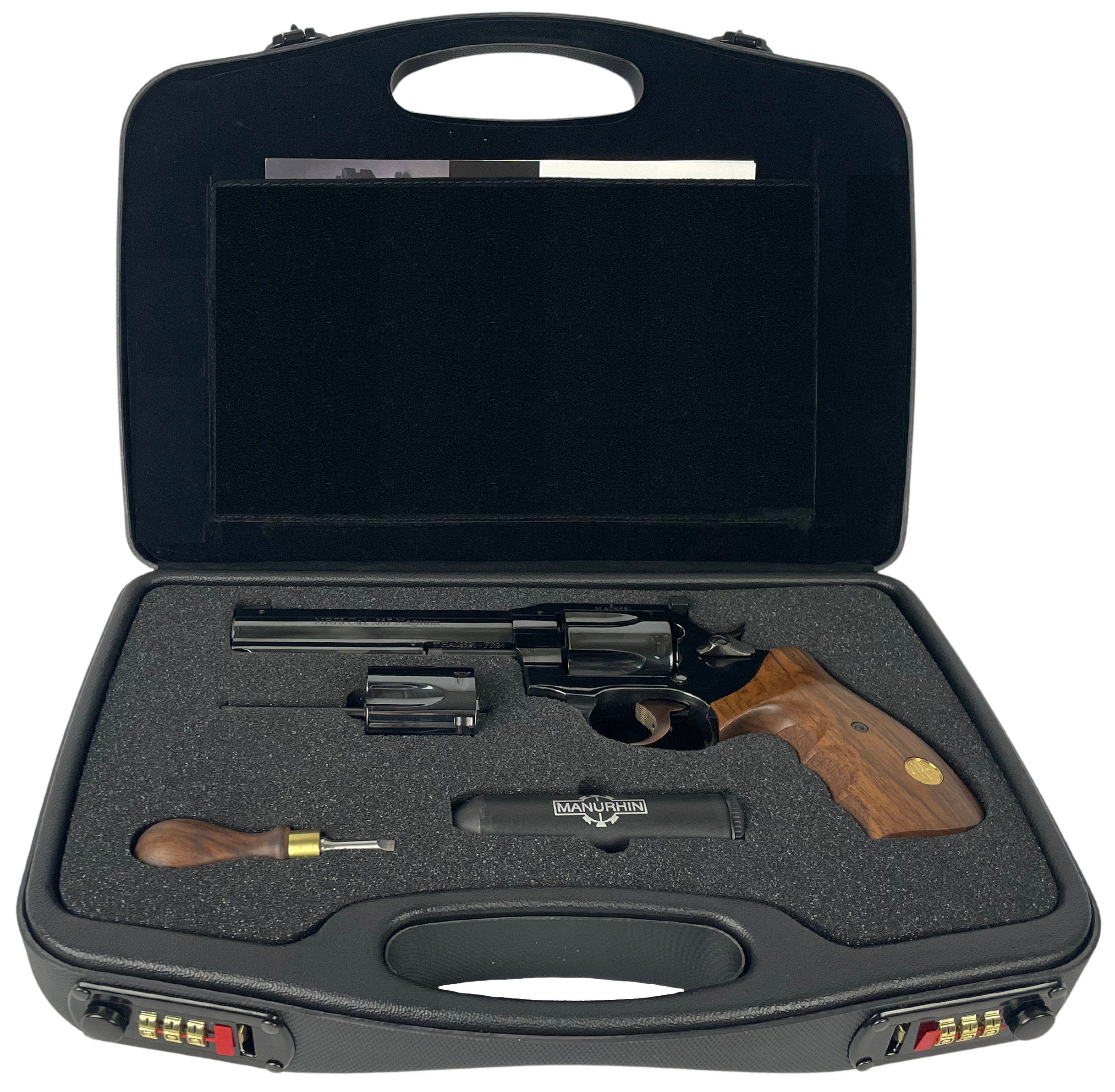 Revolver MANURHIN MR73 5"1/4 cal.357 Mag (Barillet supplémentaire 9x19 ...