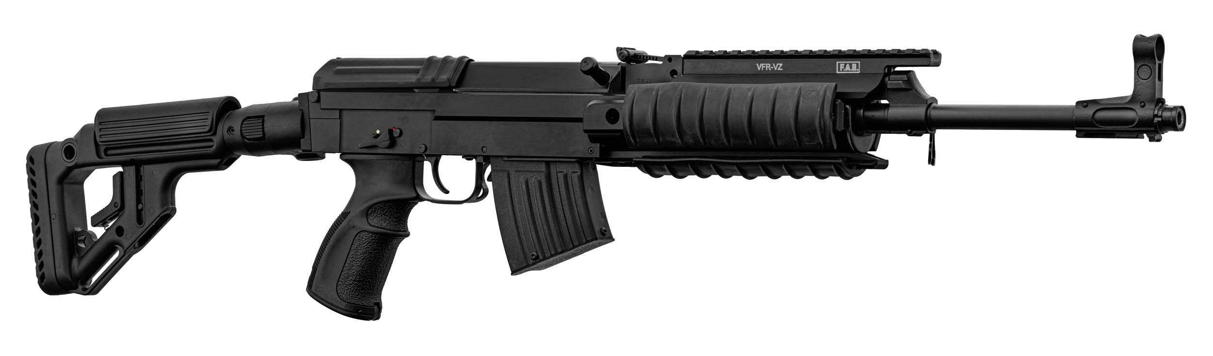 Carabine type VZ58 STV Modèle MK67 Tactical crosse rabattable (39 cm) cal.7,62x39 - Armes ...