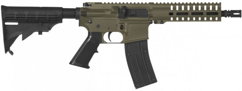Carabine CMMG Banshee 100 MK4 PDW Rifle 9" OD GREEN cal.22 Lr - Armes ...