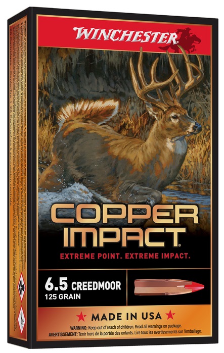 WINCHESTER cal.6,5 Creedmoor Extreme Point Copper Impact 125 grains - 8 ...
