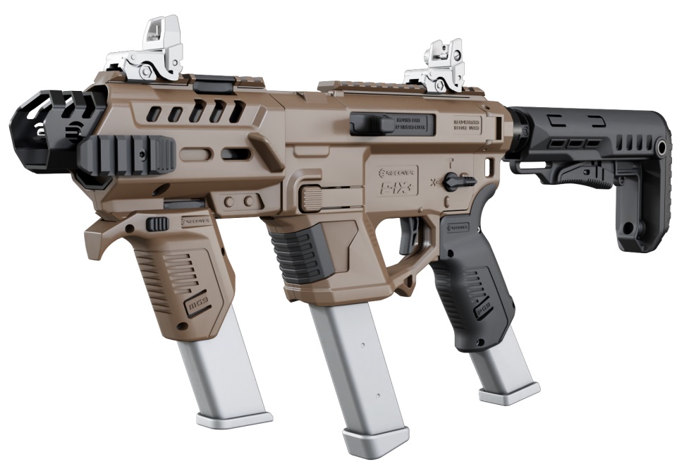 Kit conversion PIX+TAN RECOVER pour GLOCK 17-19 - Armes catégorie B sur ...