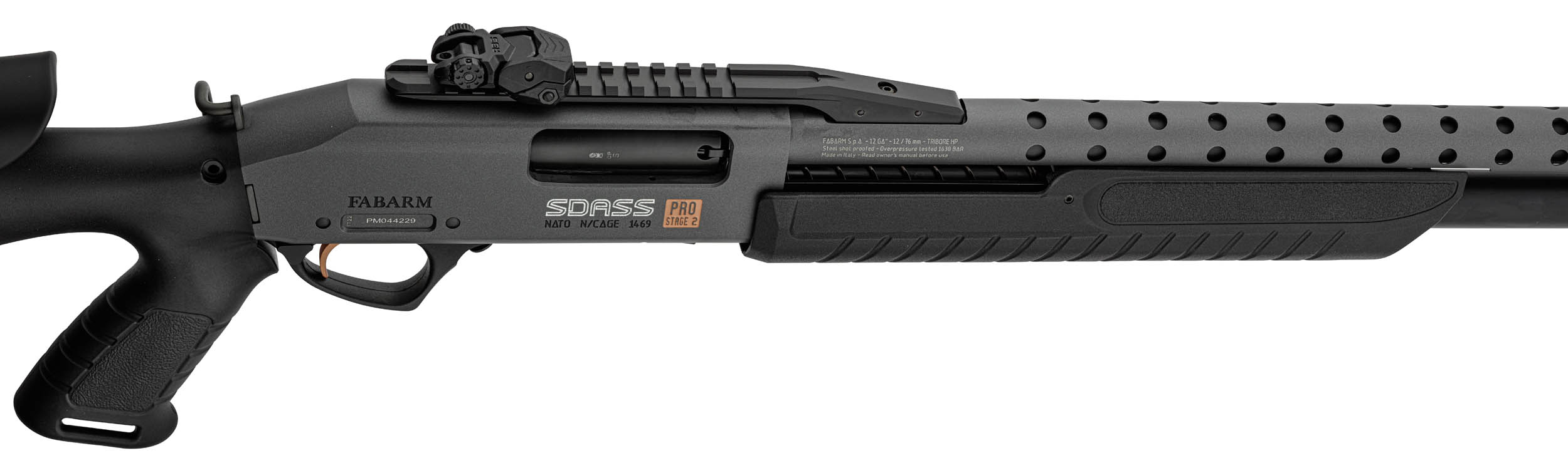 Fusil à pompe FABARM SDASS Pro Forces Stage-2 cal.12/76 - Carabines de ...