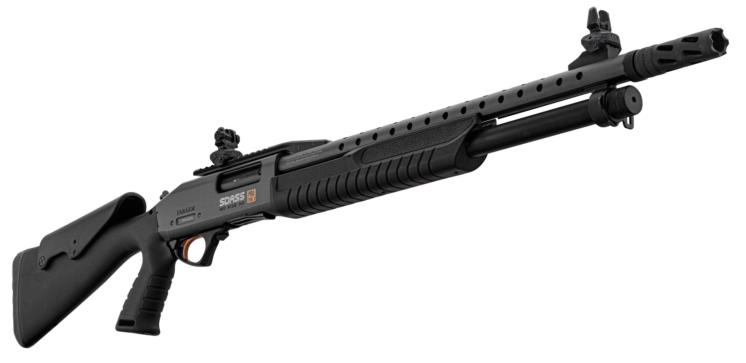 Fusil à pompe FABARM SDASS Pro Forces Stage-2 cal.12/76 - Carabines de ...
