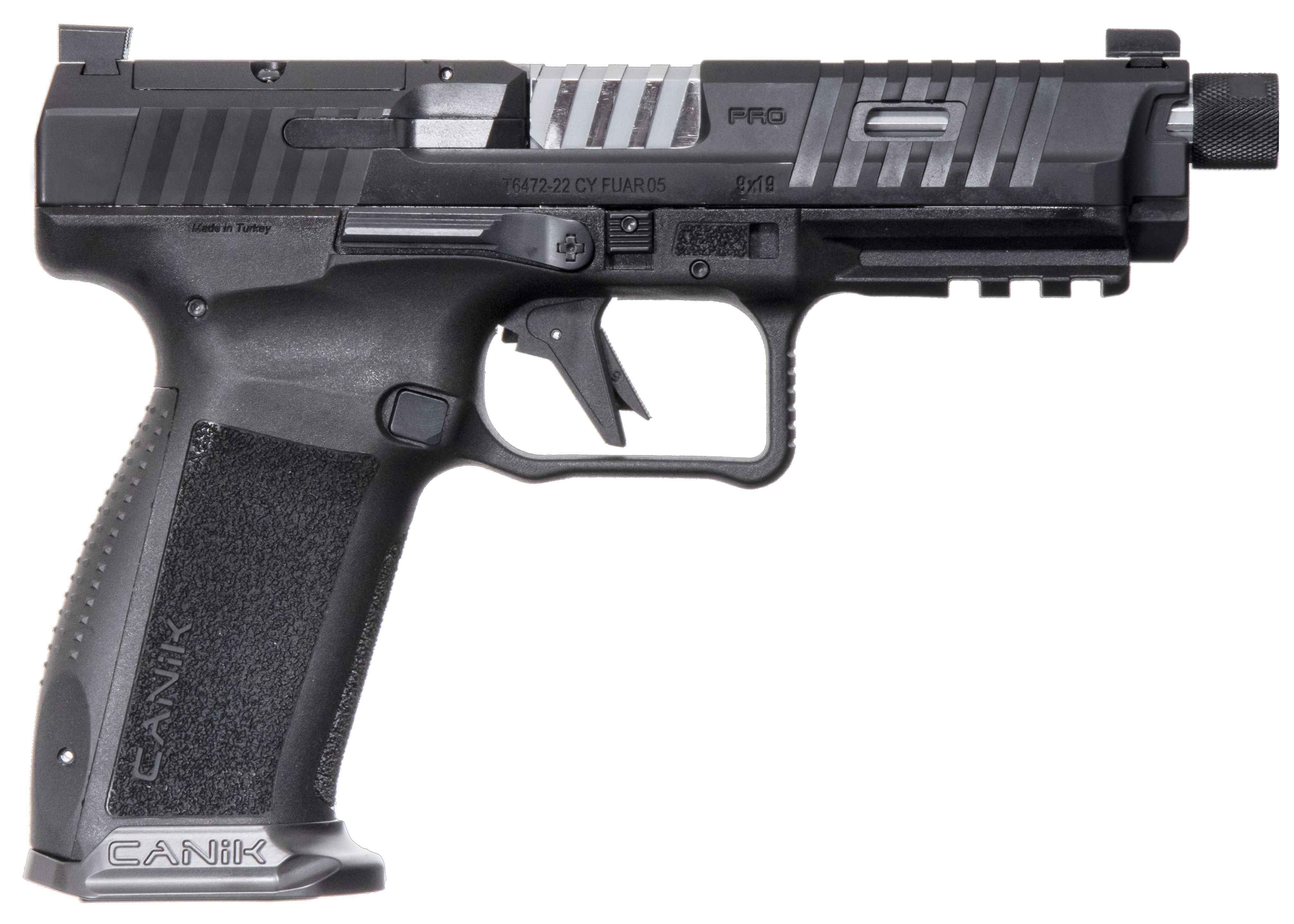 Pistolet CANIK METE SFT PRO Noir cal.9x19 - Armes catégorie B sur armurerie-lavaux.com