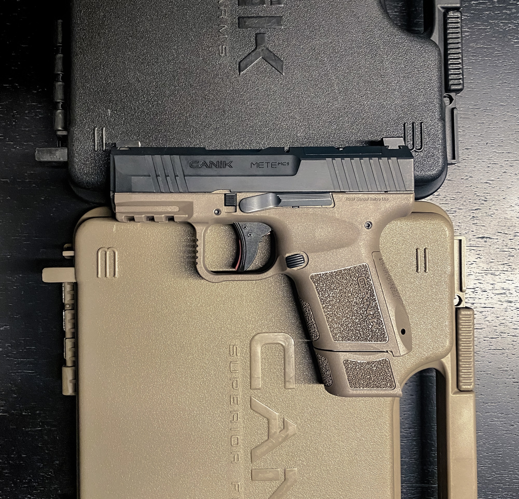 Pistolet CANIK METE MC9 Dual cal.9x19 - Armes catégorie B sur armurerie-lavaux.com