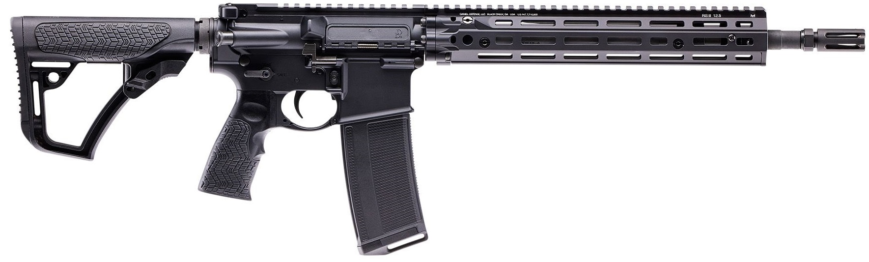 DANIEL DEFENSE M4A1 RIII Black 14.5" cal.223 Rem - Armes catégorie B ...