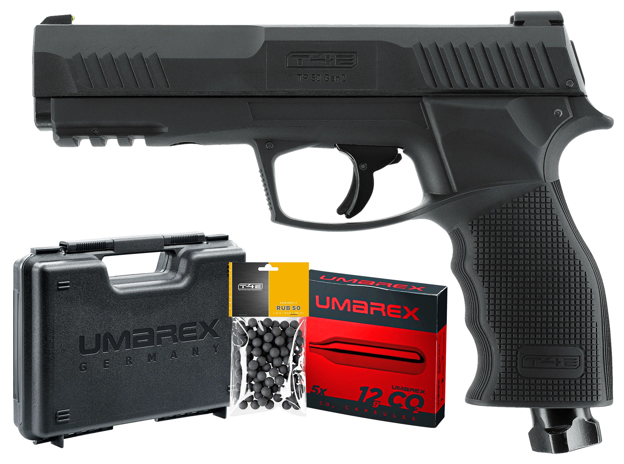 Pistolet 6 coups T4E TP 50 Gen.2 cal.50 (13 joules) ''Pack UMAREX'' - Matériel de défense sur ...