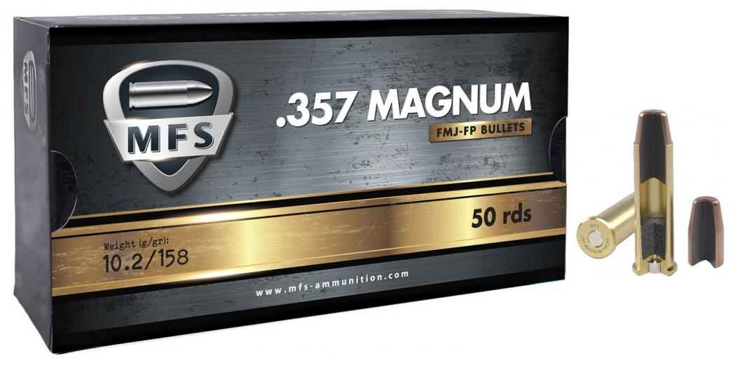 MFS cal.357 Magnum FMJ Flat Point /1000 - Armes catégorie B sur ...