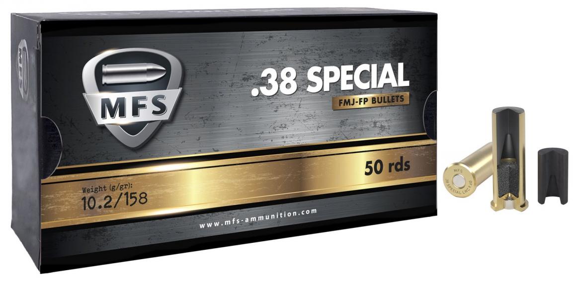 MFS cal.38 Spécial WAD CUTTER /1000 - Armes catégorie B sur armurerie ...