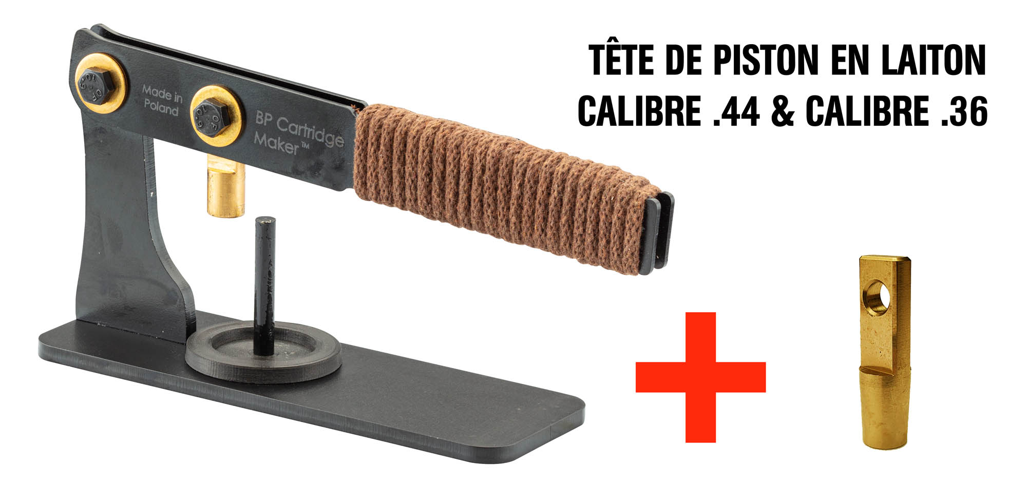 Presse de rechargement revolver poudre noire BP MAKER barillet cal.44 et cal.36 - Armes Poudre ...