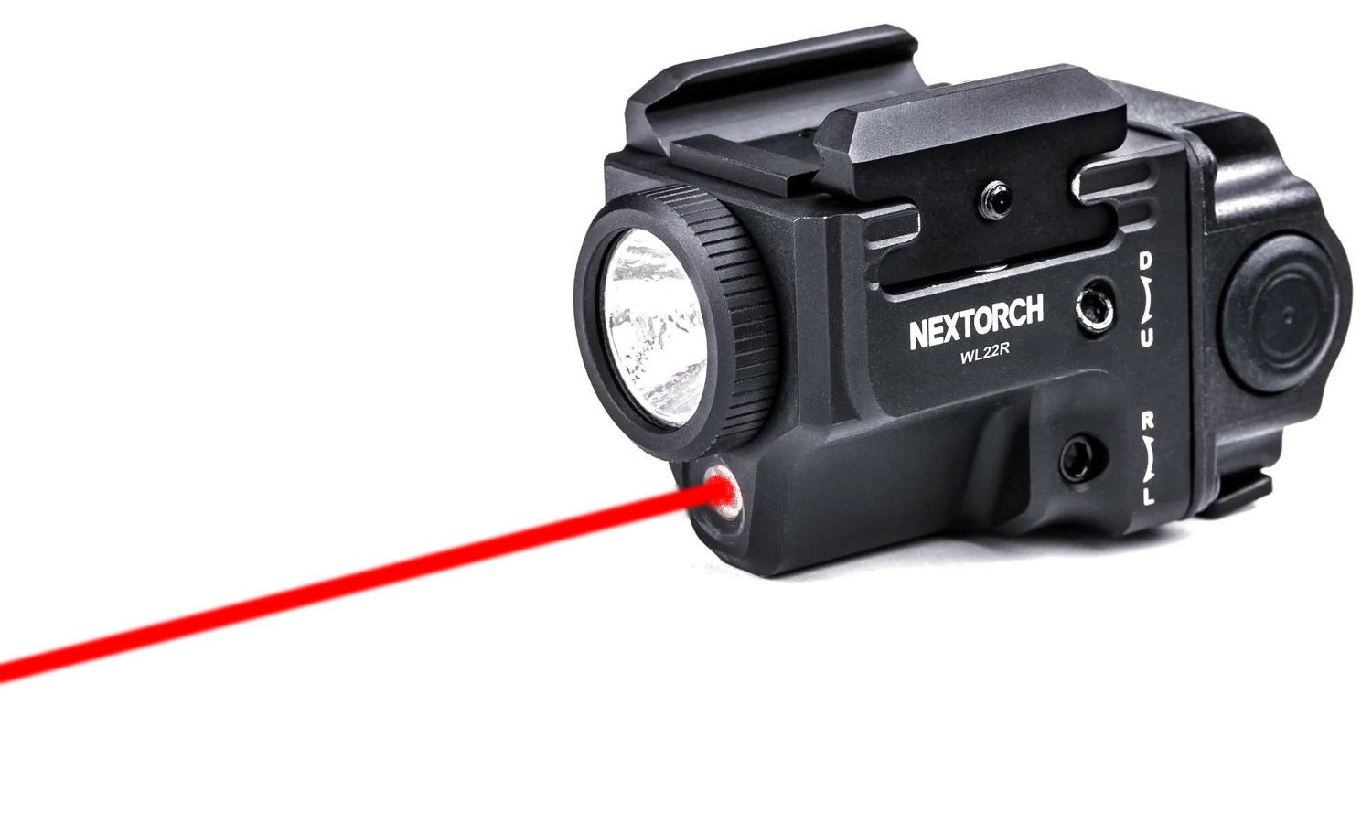 Lampe laser NEXTORCH WL22R Noire 650 lumens pour arme de poing ...