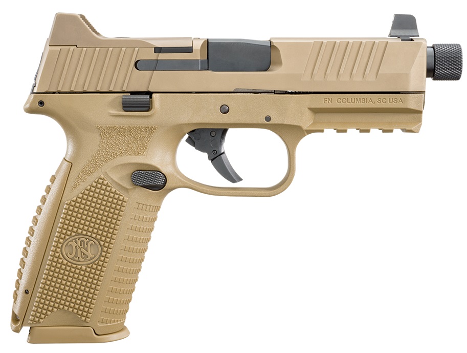 Pistolet FN HERSTAL 509 TACTICAL FDE cal.9x19 - Armes catégorie B sur armurerie-lavaux.com