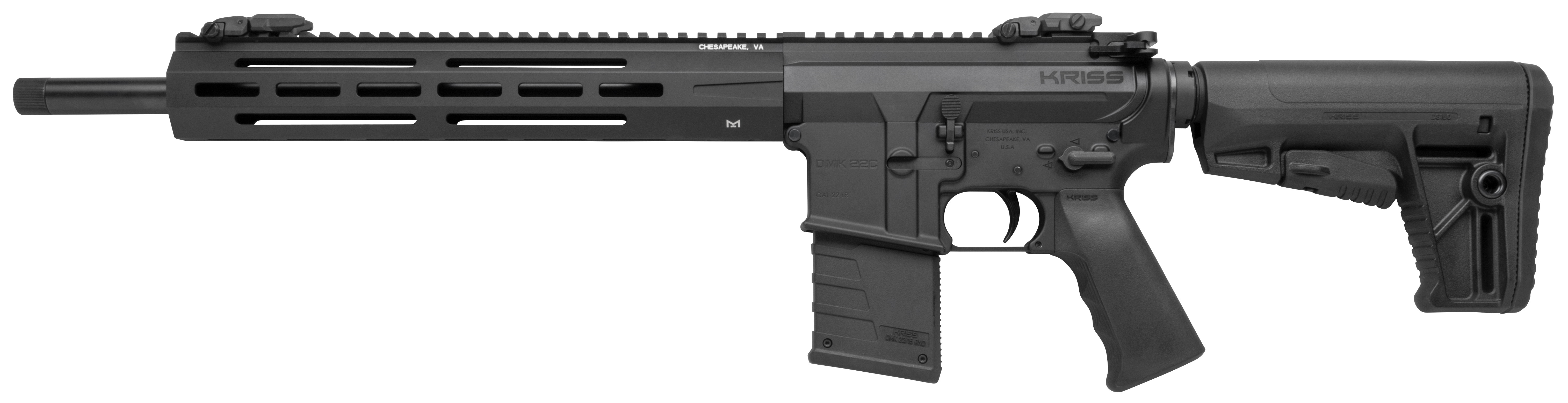 Carabine KRISS DMK22C Black cal.22 Lr - Armes catégorie B sur armurerie ...