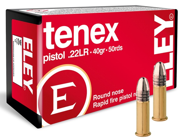 ELEY 22Lr Tenex Pistol /500 - Munitions sur armurerie-lavaux.com