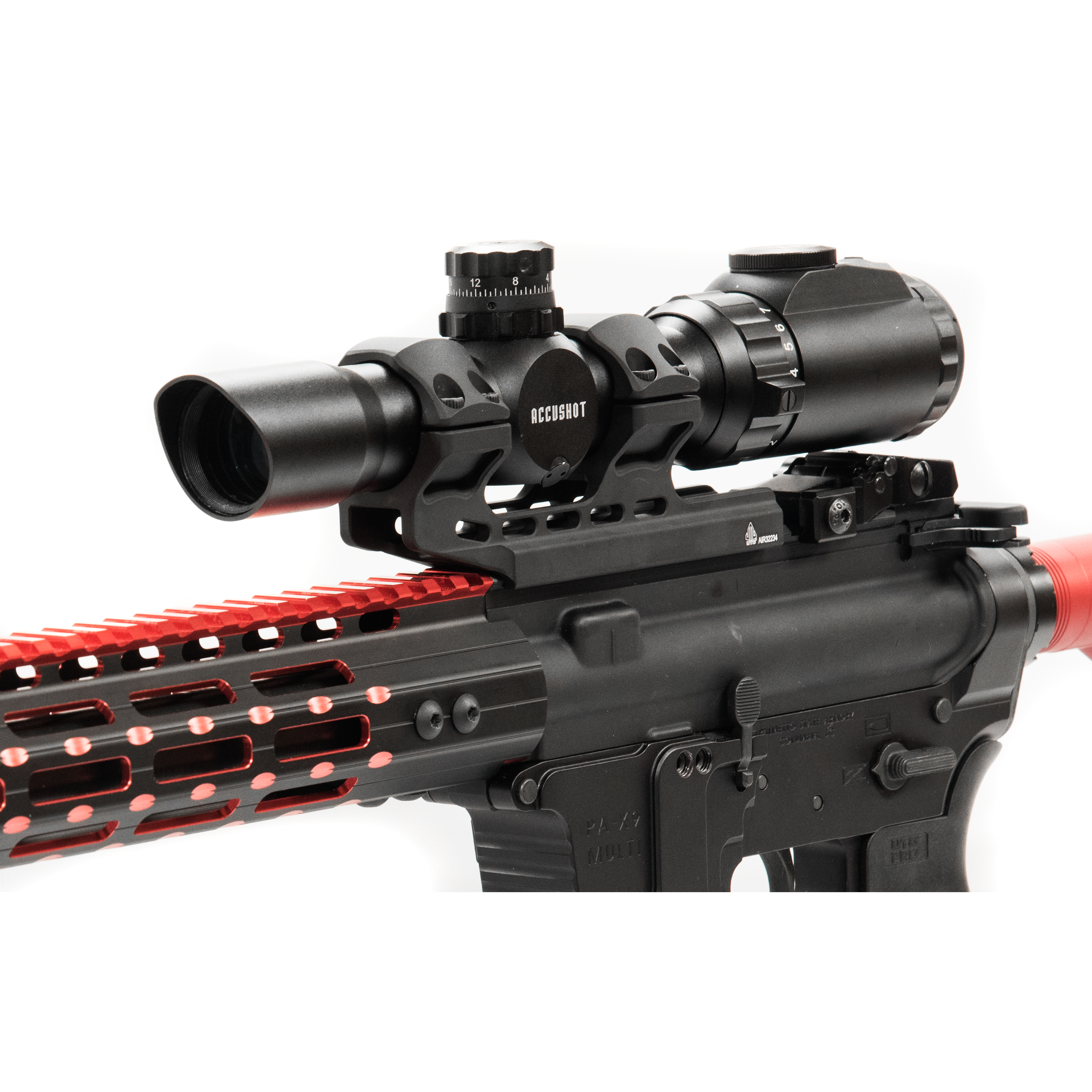 Montage monobloc déport 34mm UTG Accu-Sync diamètre 30mm - Rail de 21mm (BH22mm) - Optiques sur ...