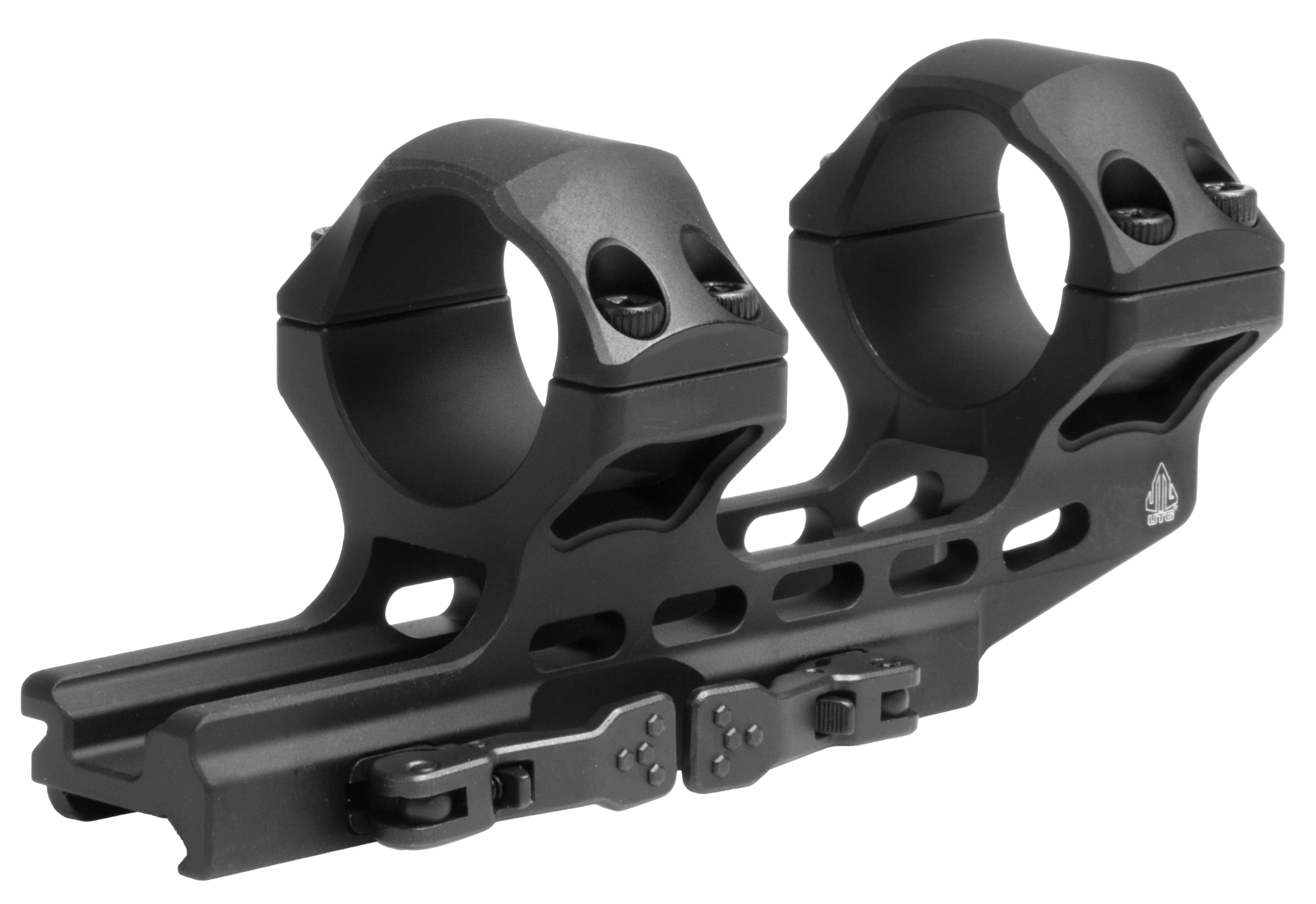 Montage monobloc QR déport 34mm UTG Accu-Sync diamètre 30mm - Rail de ...