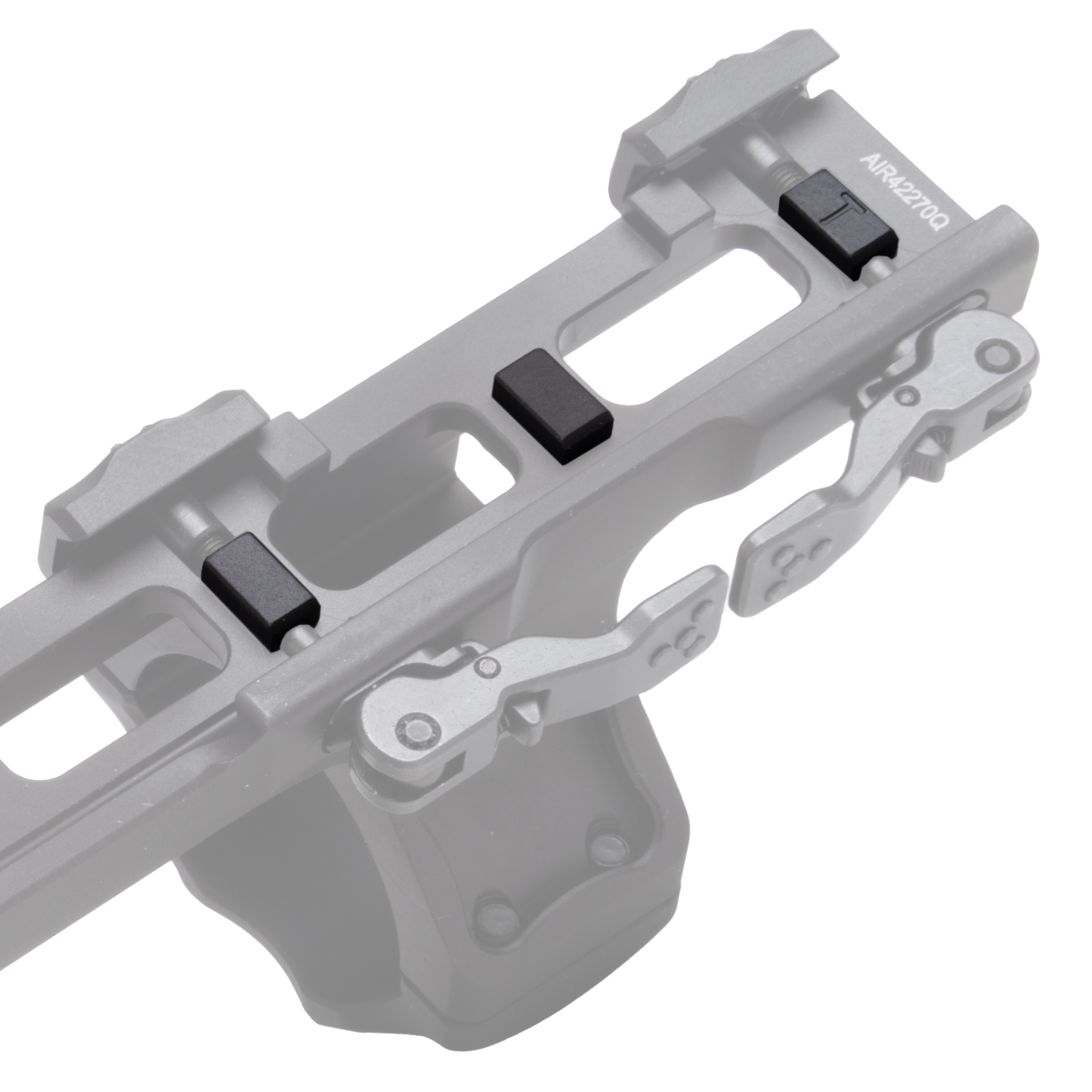 Montage monobloc QR déport 34mm UTG Accu-Sync diamètre 34mm - Rail de ...