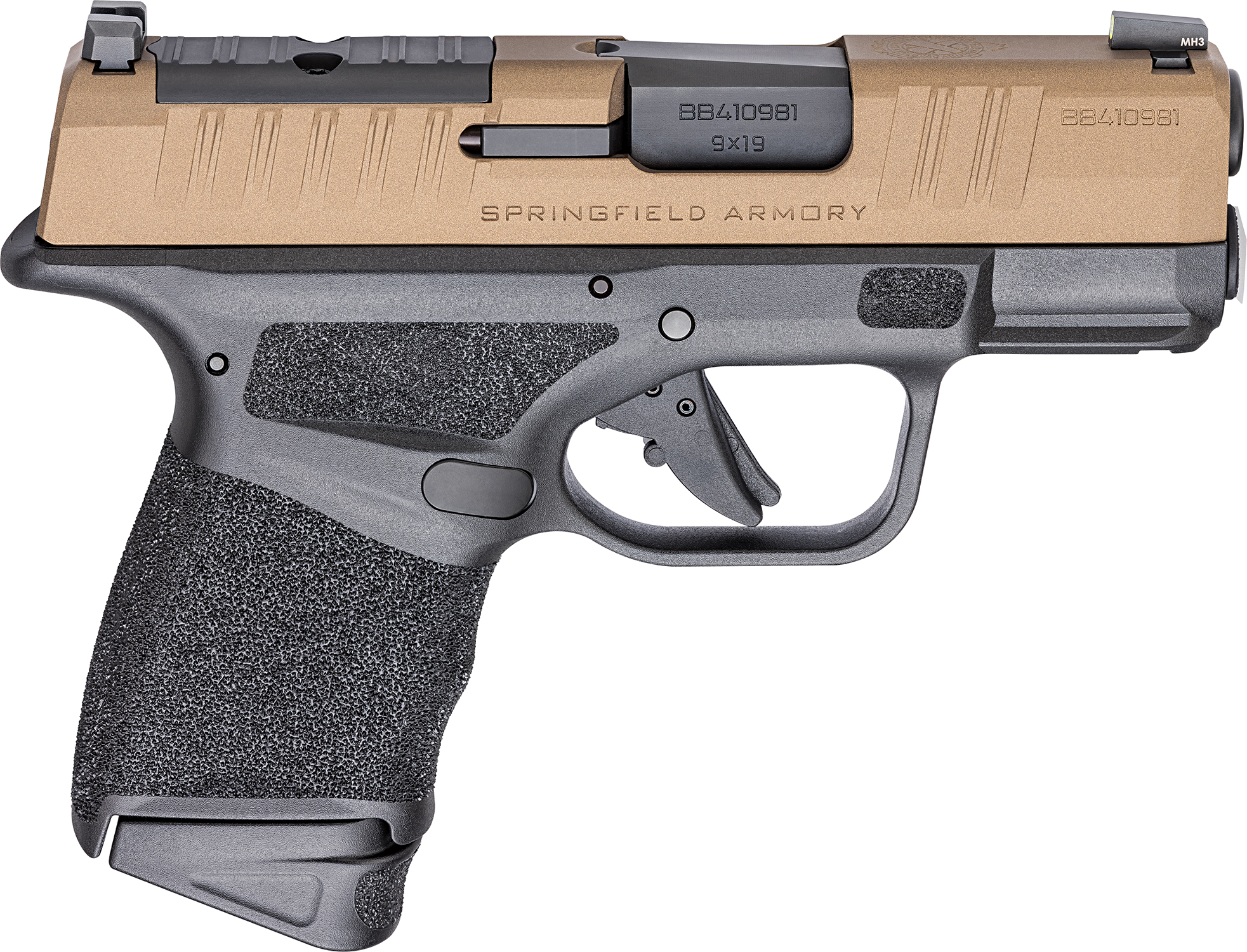 Pistolet SPRINGFIELD ARMORY HELLCAT OSP Burnt Bronze 3" cal.9x19 ...