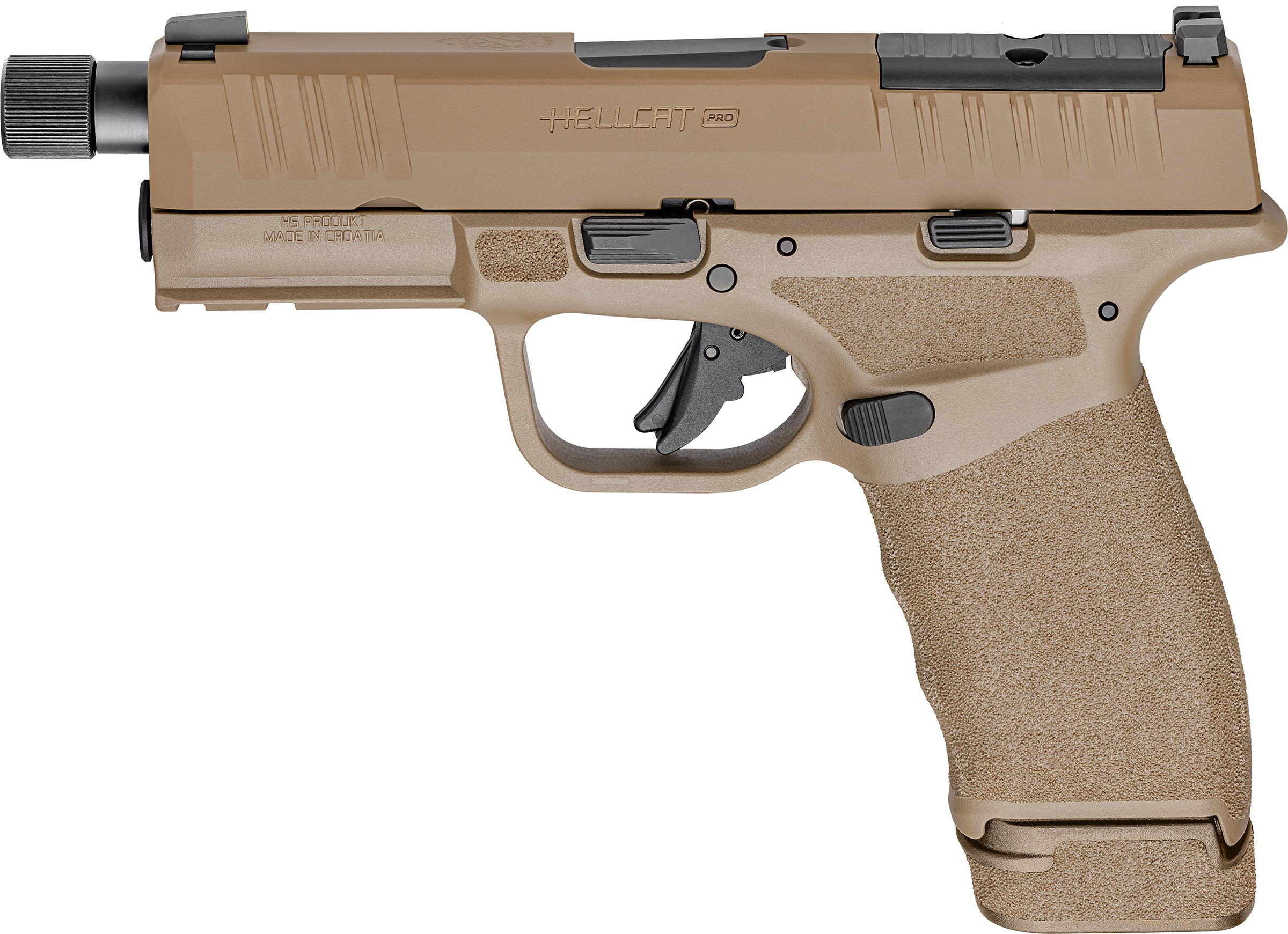Pistolet SPRINGFIELD ARMORY HELLCAT PRO OSP TB FDE 4,4" cal.9x19 ...