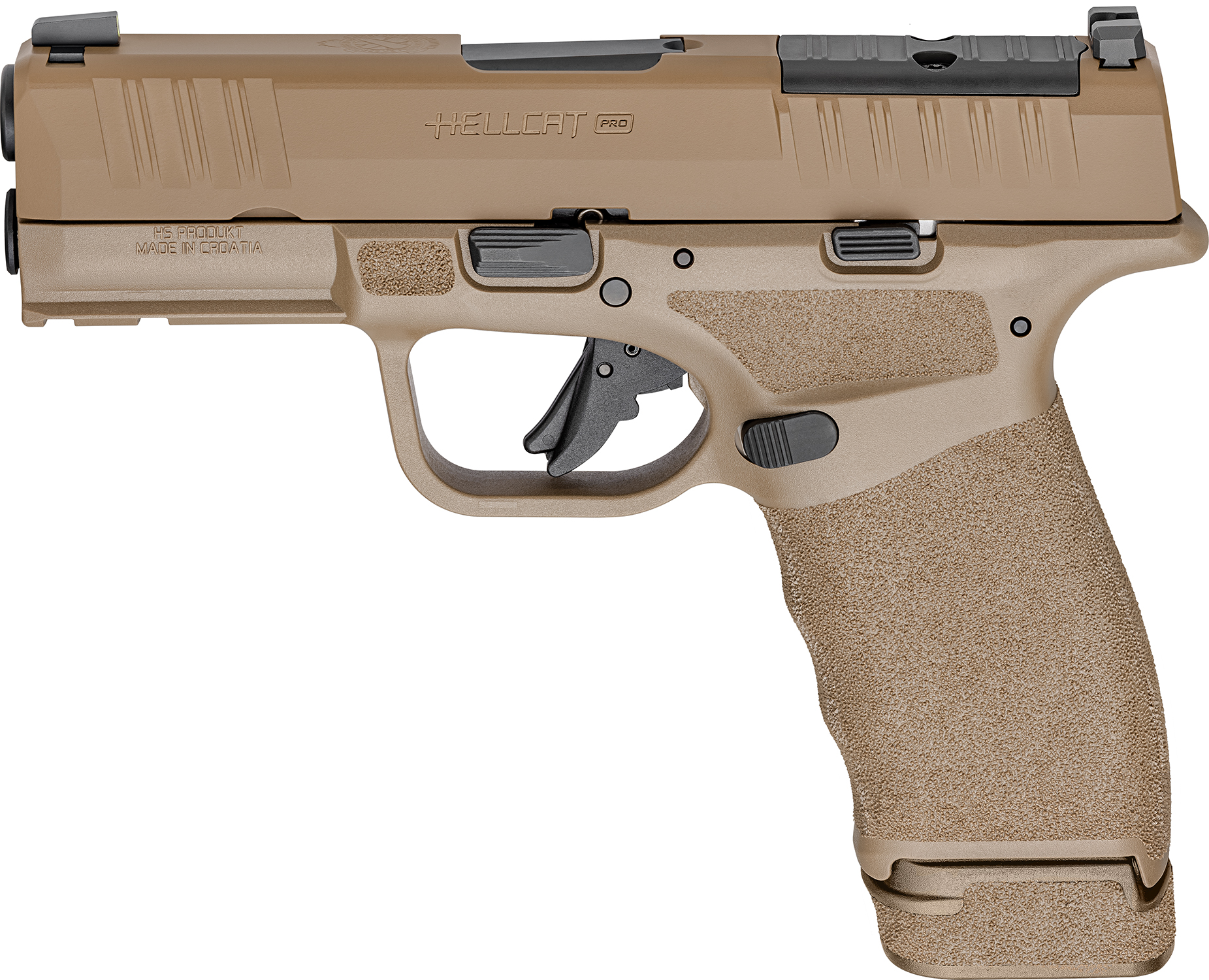 Pistolet SPRINGFIELD ARMORY HELLCAT OSP PRO FDE 3,7" cal.9x19 - Armes ...