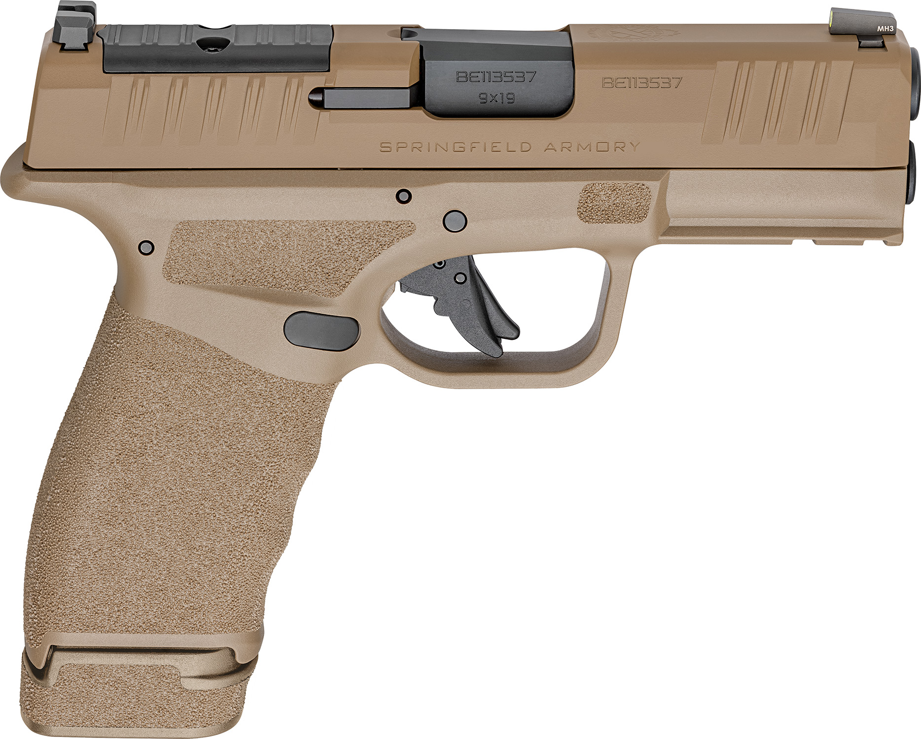 Pistolet SPRINGFIELD ARMORY HELLCAT OSP PRO FDE 3,7" cal.9x19 - Armes ...
