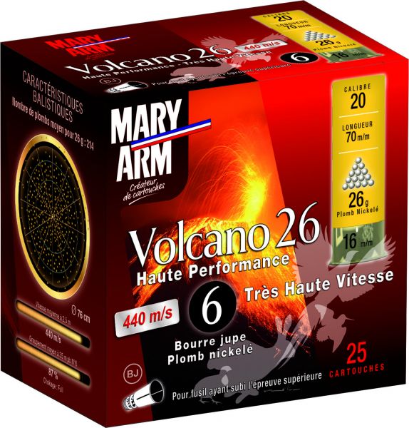 Cartouches plomb calibre 20/70 pour fusils lisses – Munitions Catégorie ...