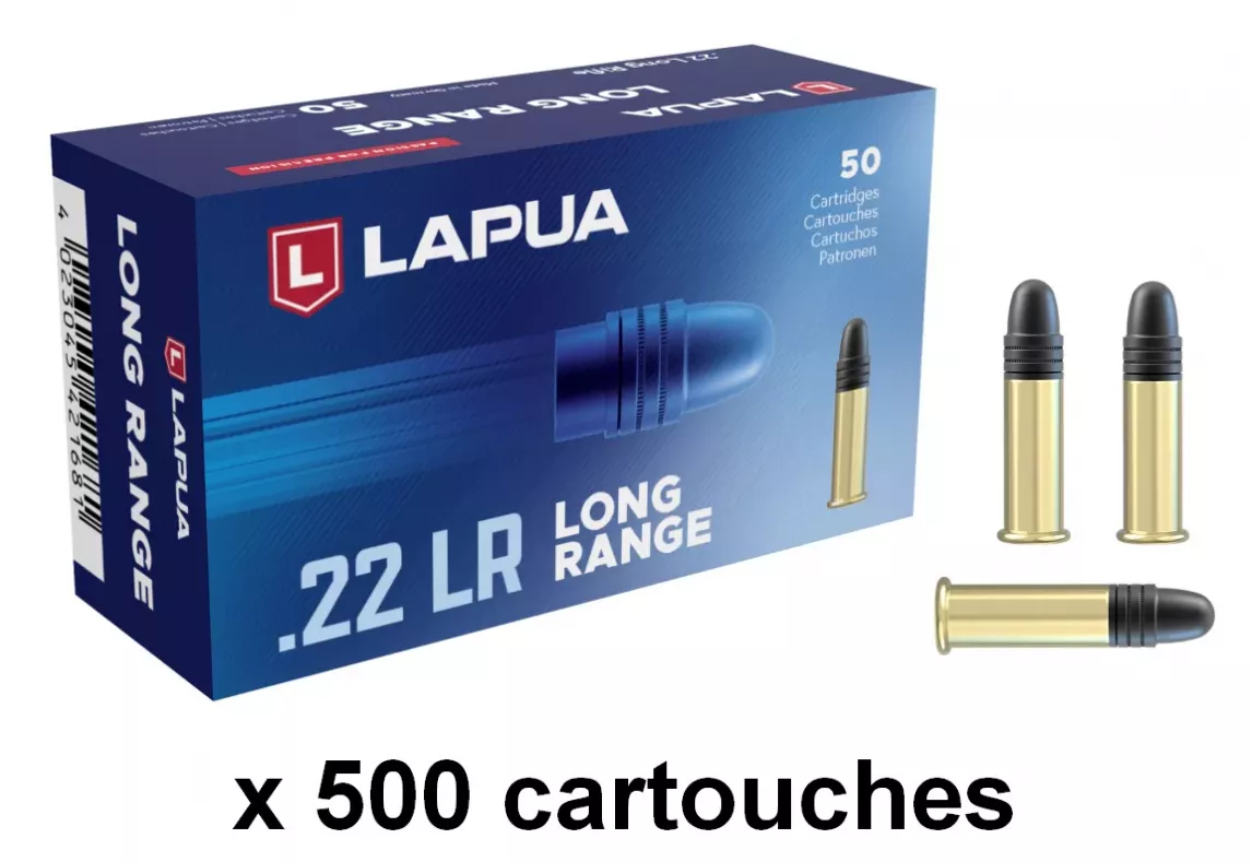 LAPUA cal.22lr Long Range /500 - Carabines de Tir sur armurerie-lavaux.com