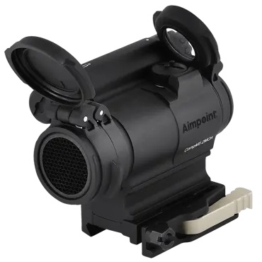 Point rouge AIMPOINT Militaire CompM5 avec montage LRP et câle de 30mm 2MOA - Optiques sur ...
