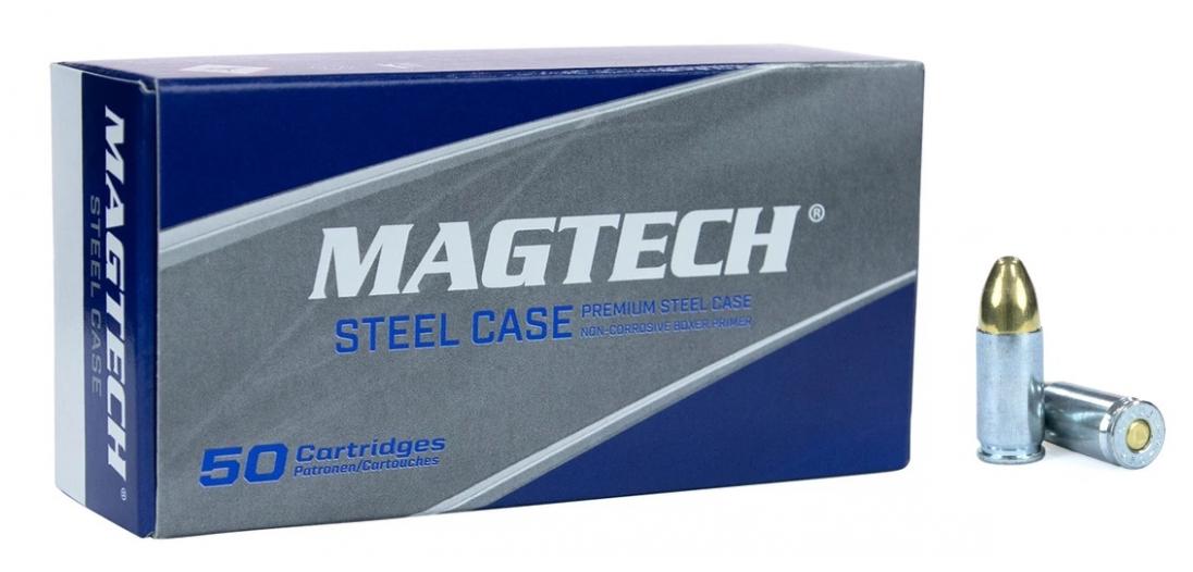 MAGTECH cal.9mm PARA FMJ STEEL /500 - Armes catégorie B sur armurerie-lavaux.com