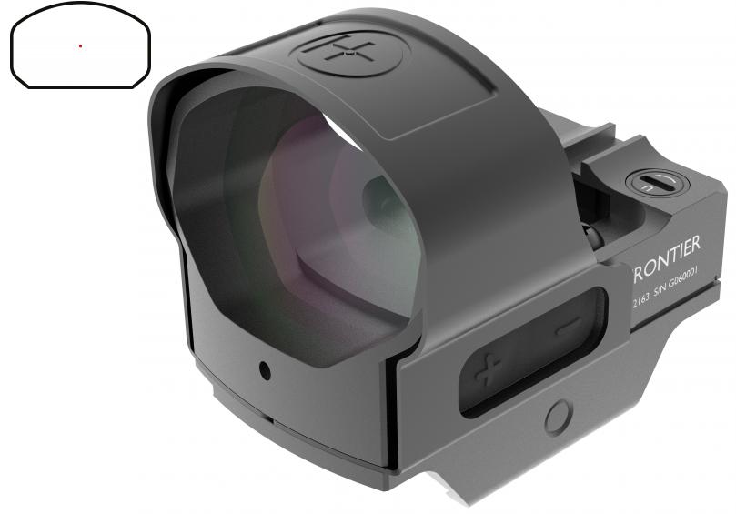 Viseur point rouge HAWKE FRONTIER Reflex 1x30 Red Dot 3Moa (Empreinte DDP) - Optiques sur ...