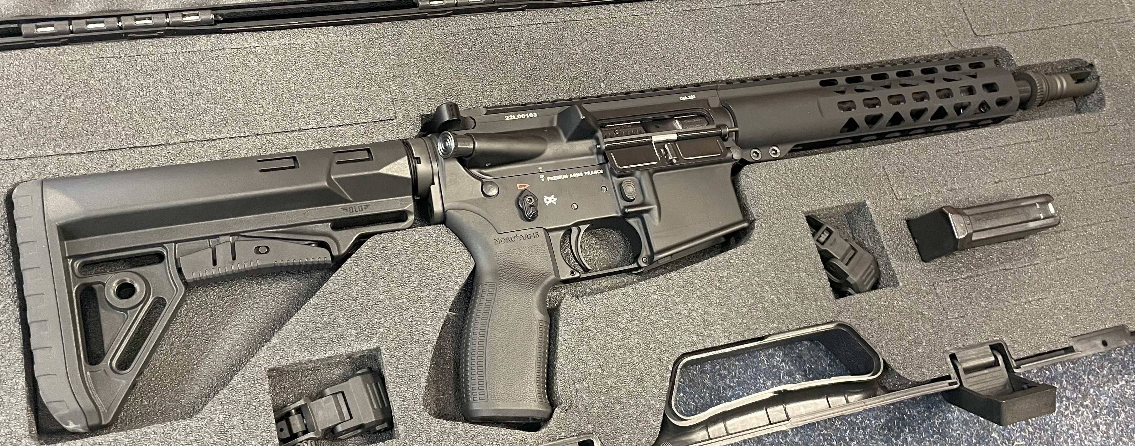 Carabine AR-15 LEGACY AR Extrem Black 10.5" cal.223 Rem - Armes ...