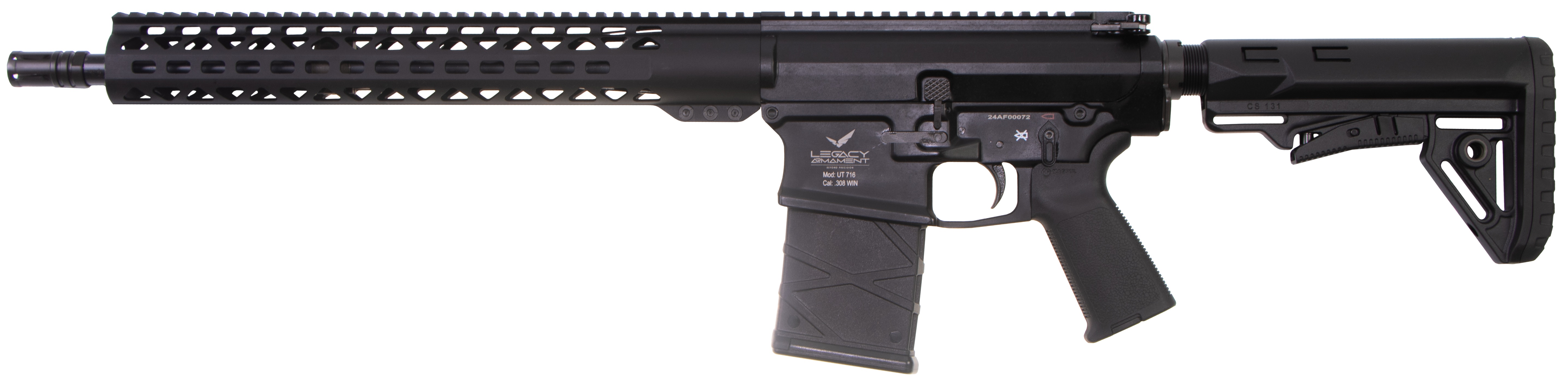 Carabine AR-10 LEGACY AR Extrem Black 16" cal.308 Win - Armes catégorie ...