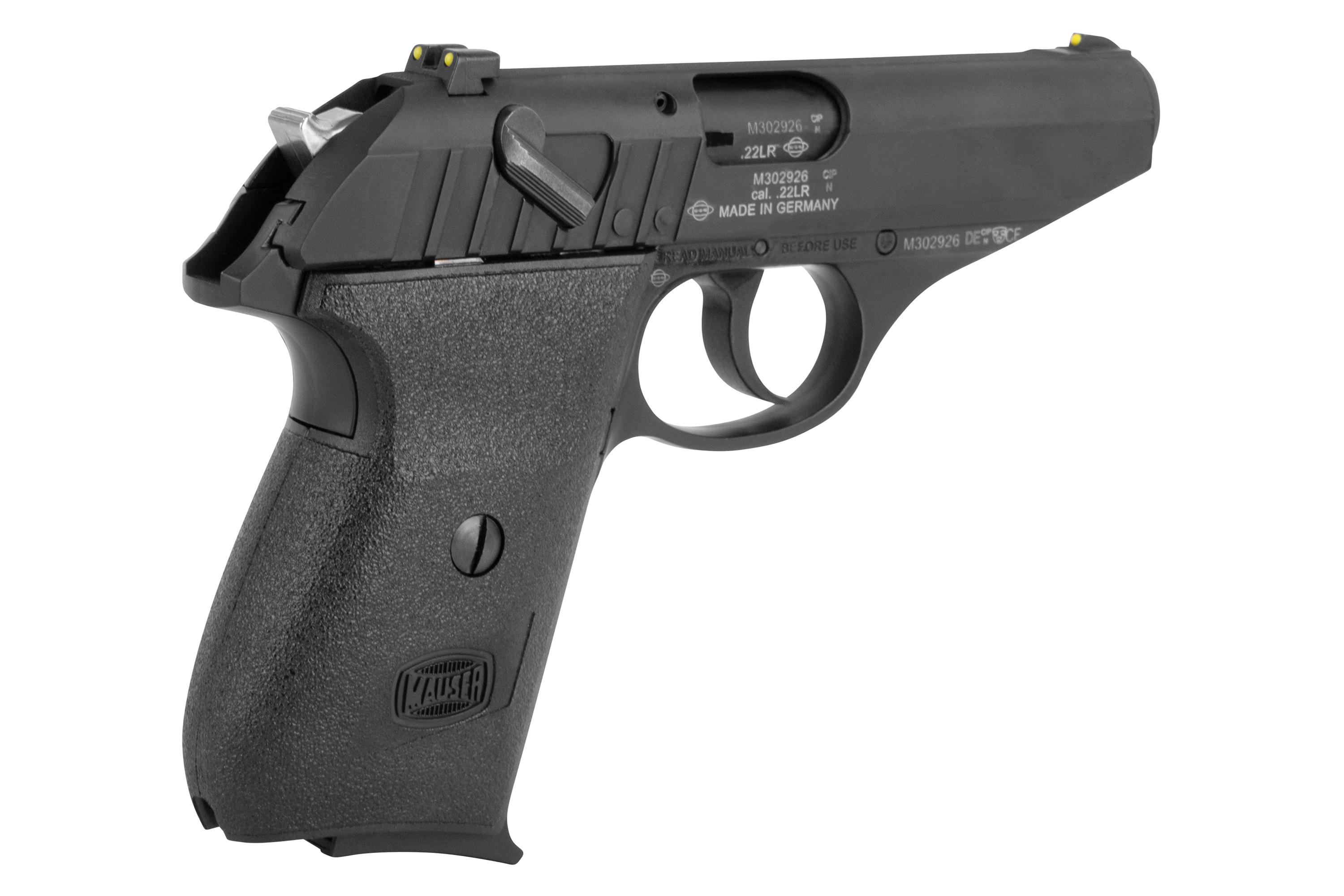 Pistolet MAUSER HSR Black cal.22 Lr - Armes catégorie B sur armurerie ...