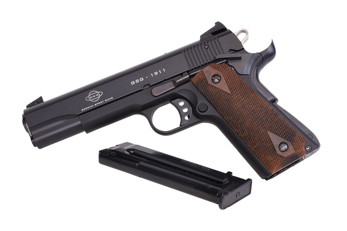Pistolet GSG 1911-22 Black Wood cal.22Lr - Armes catégorie B sur ...