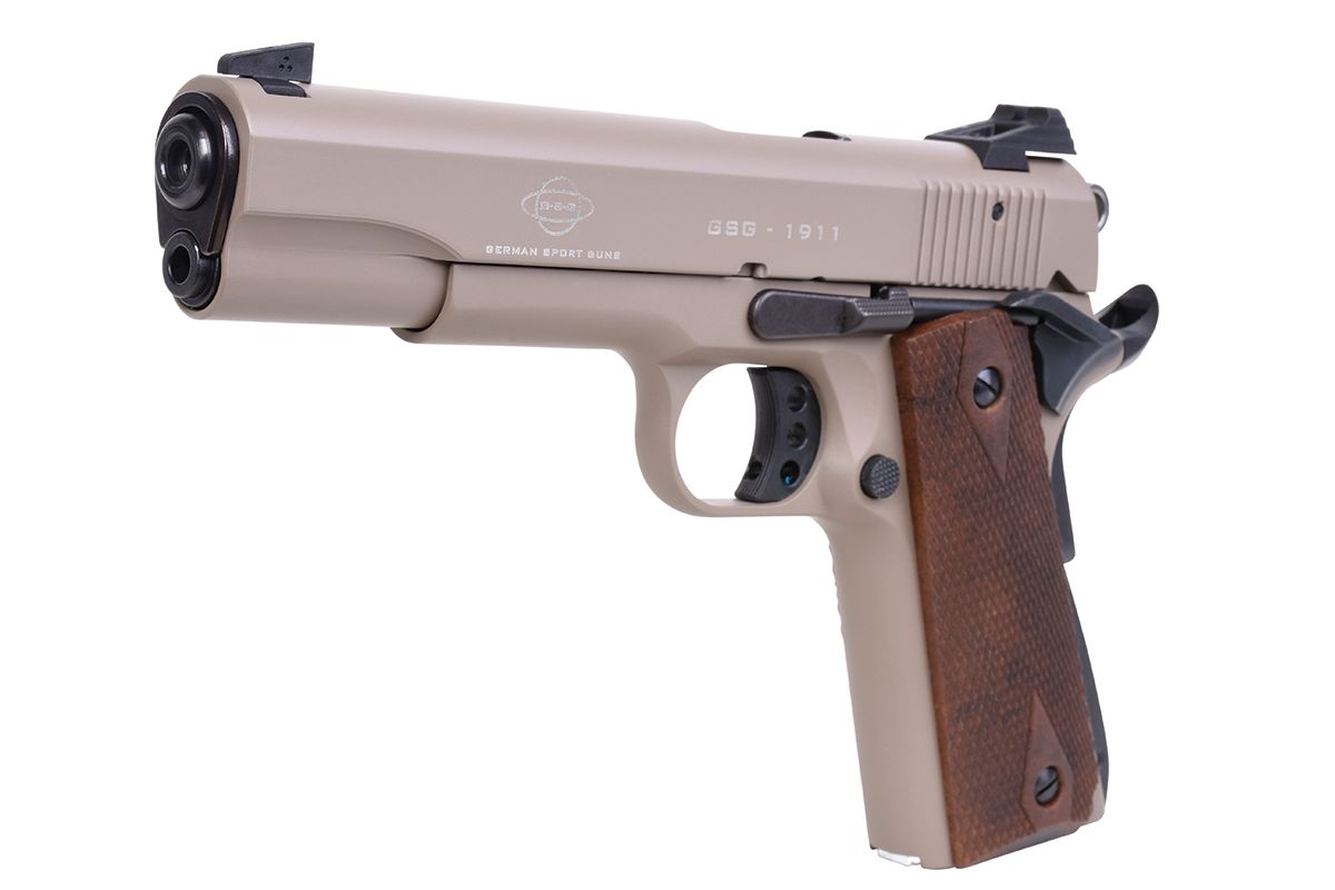 Pistolet GSG 1911-22 US Tan cal.22Lr - Armes catégorie B sur armurerie ...