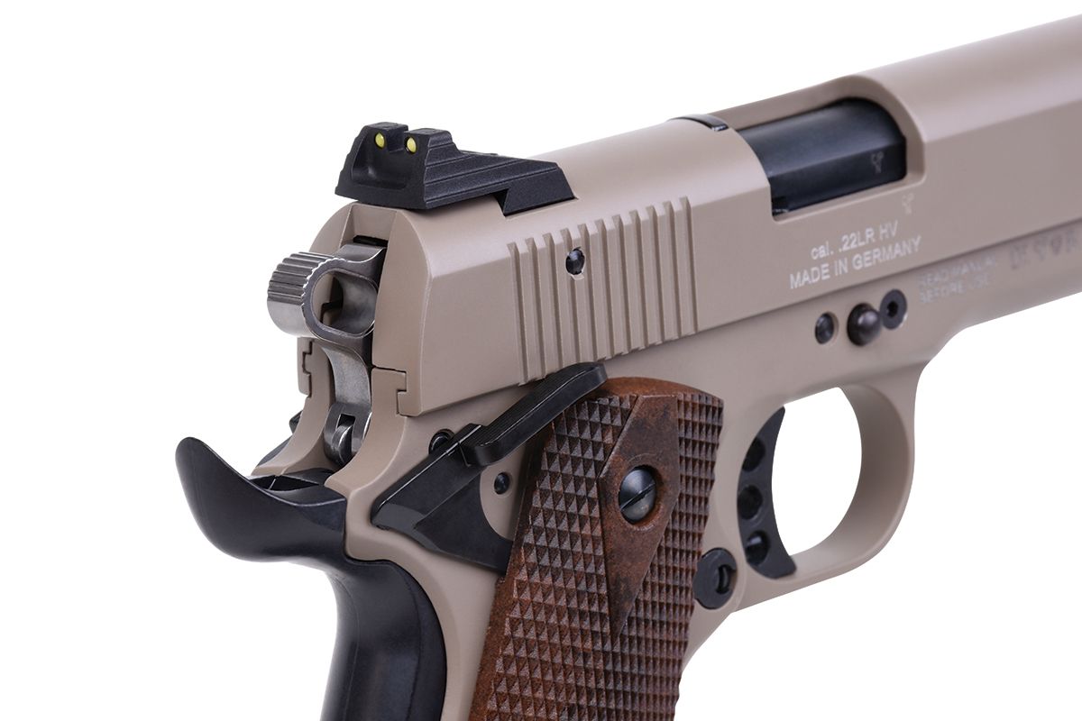 Pistolet GSG 1911-22 US Tan cal.22Lr - Armes catégorie B sur armurerie ...