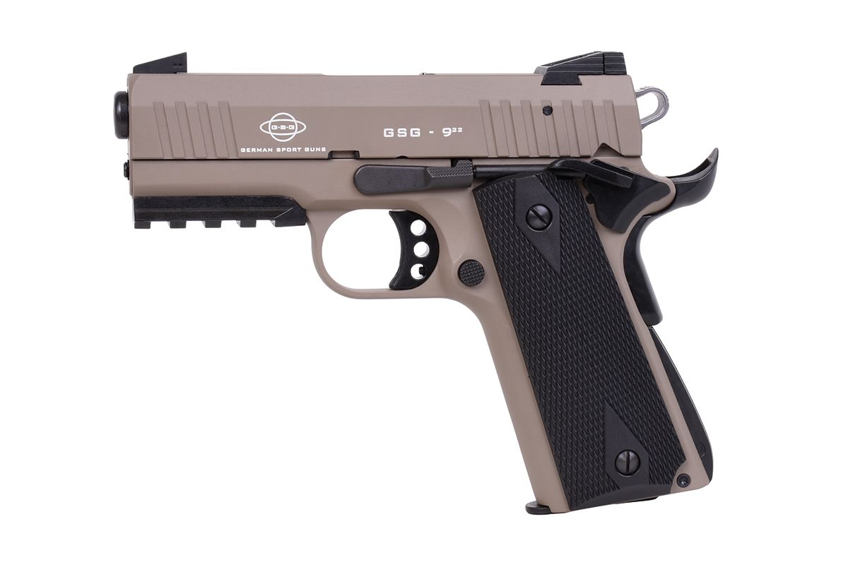 Pistolet GSG 922 US Tan cal.22Lr - Armes catégorie B sur armurerie ...