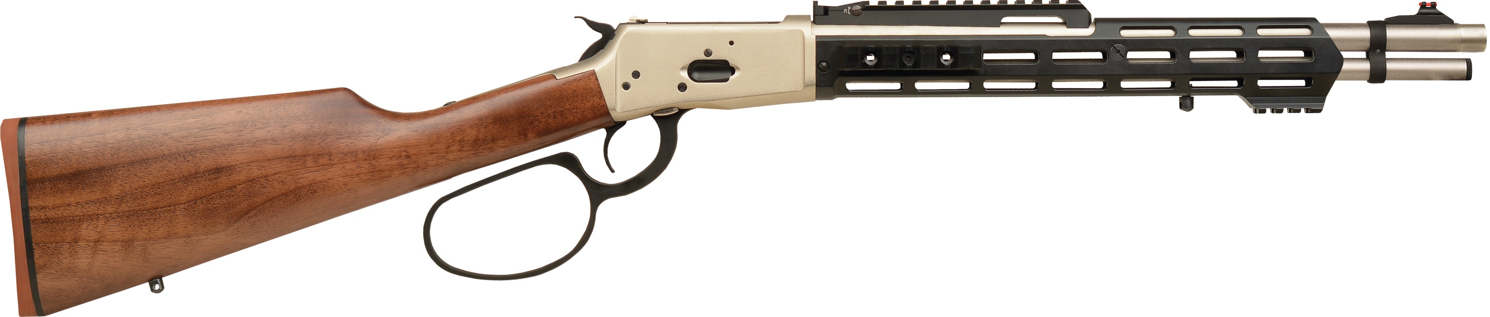 Carabine à levier sous-garde HUGTEK LVR SWXN Nickelé M-Lok 20" cal.357 Magnum - Rayon Chasse sur ...