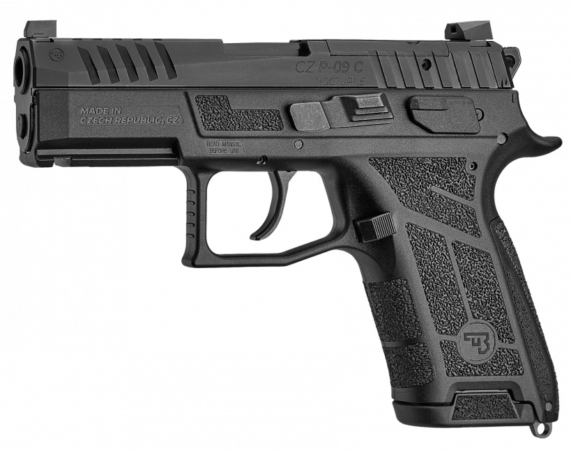 Pistolet CZ P-09C NOCTURNE calibre 9x19 - Armes catégorie B sur armurerie-lavaux.com