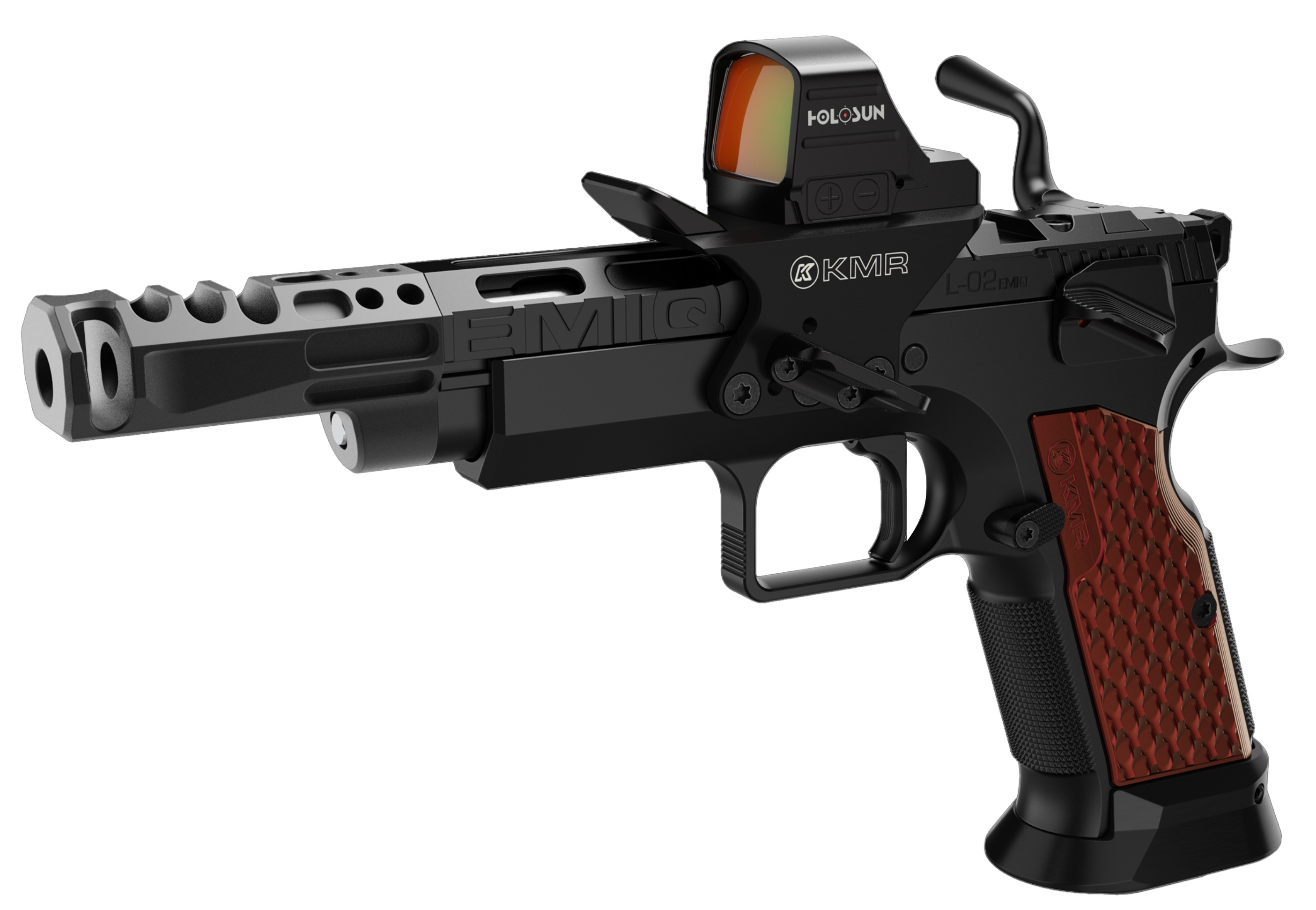 Pistolet KMR Precision Arms L-02 EMIQ CUSTOM 5" OR cal.9x19 - Armes catégorie B sur armurerie ...