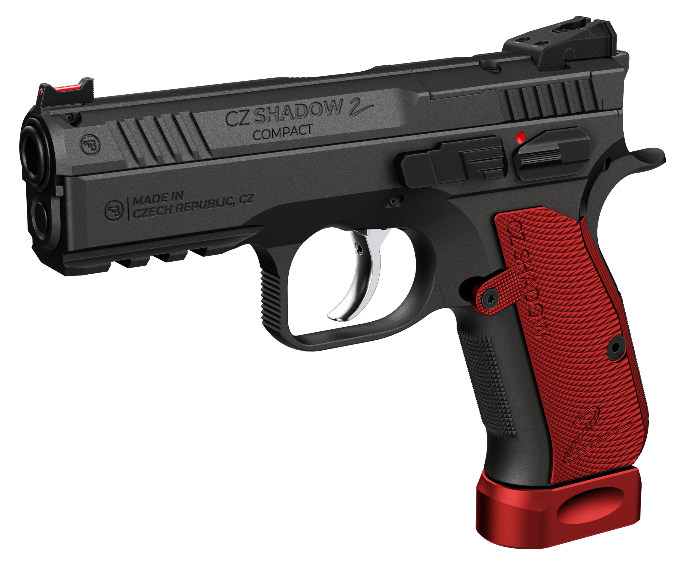 Pistolet CZ 75 Shadow 2 Compact OR "Optic Ready" Custom Cerakote Cobalt ...