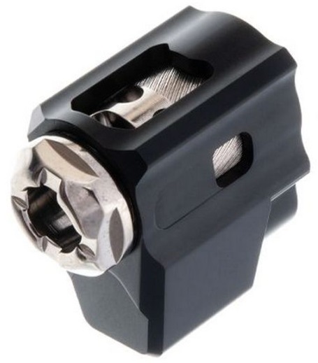 Compensateur T-Comp Noir/Nickelé TYRANT CNC pour GLOCK 43/43X/48 (1 ...