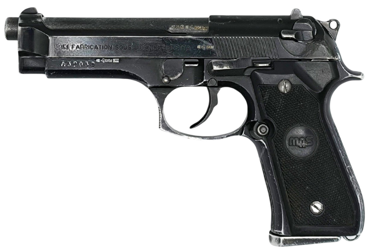 Pistolet BERETTA PAMAS G1 cal.9x19 - Armes catégorie B sur armurerie-lavaux.com