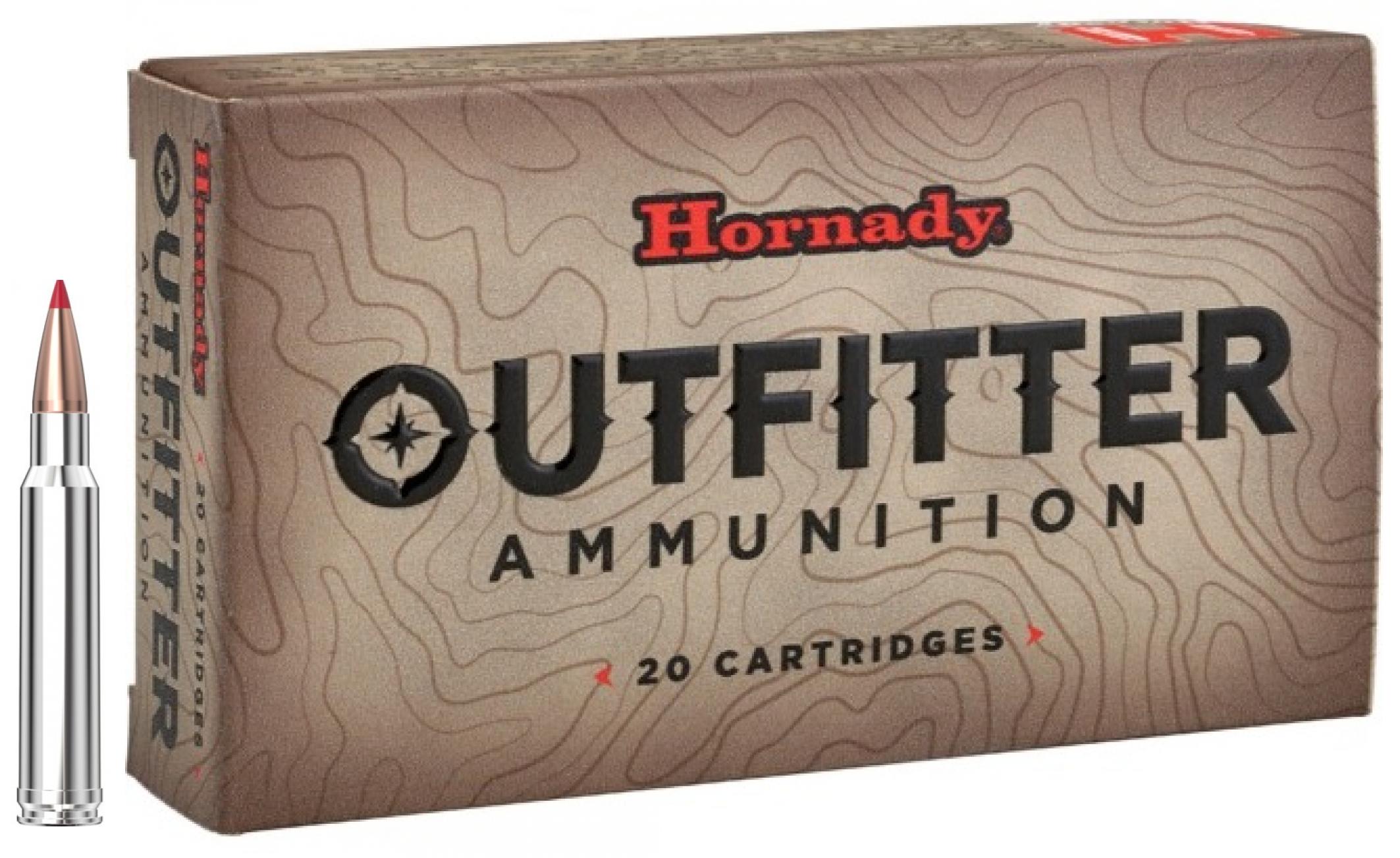 HORNADY cal.338 Win Mag CX OUTFITTER 225 grains - 14.58 grammes /20 ...