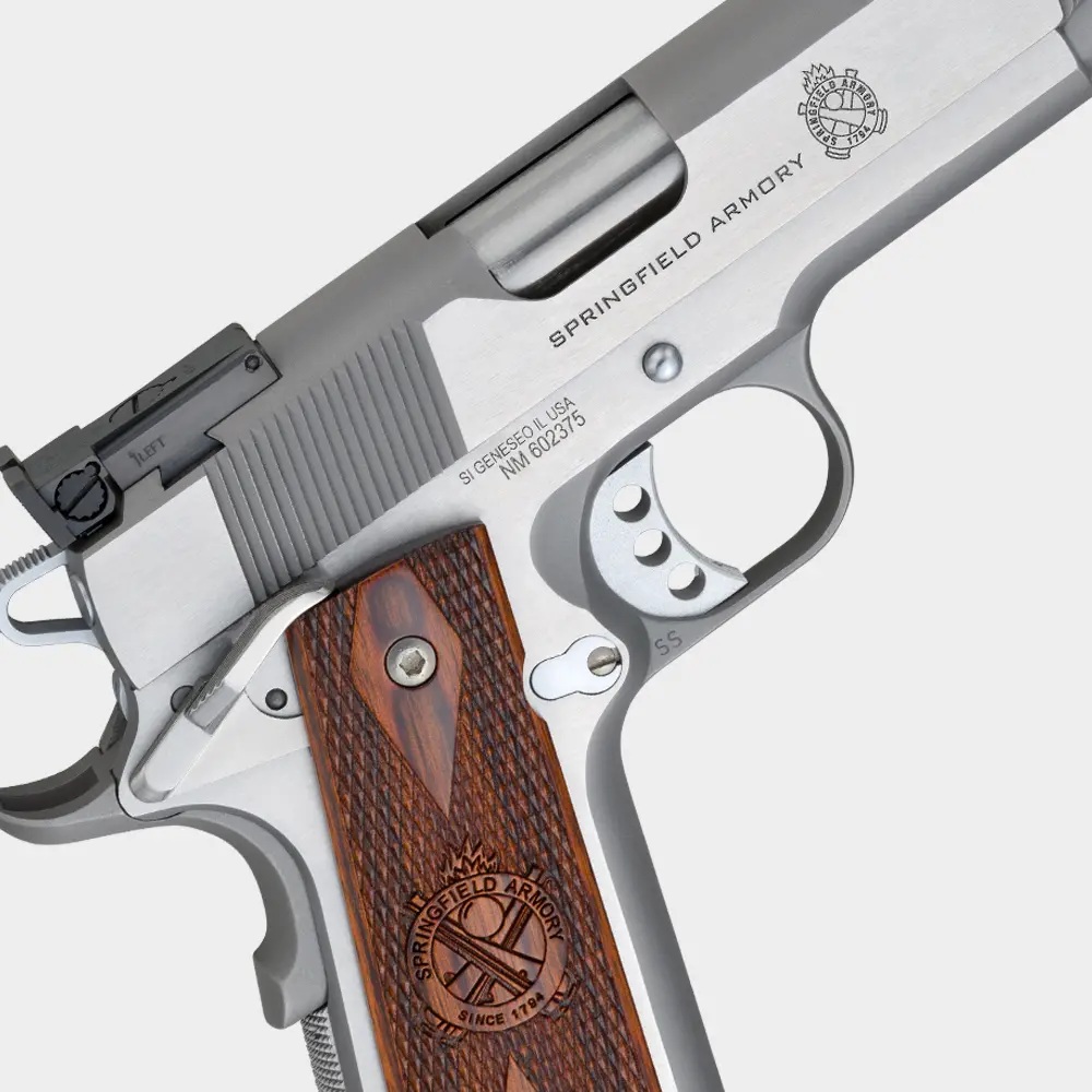 Pistolet SPRINGFIELD Armory 1911 Loaded Target Inox 5" cal.45 ACP ...