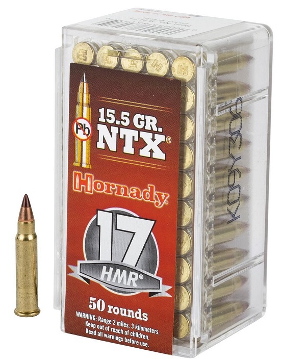 HORNADY cal.17 Hmr NTX /50 - Carabines de Tir sur armurerie-lavaux.com