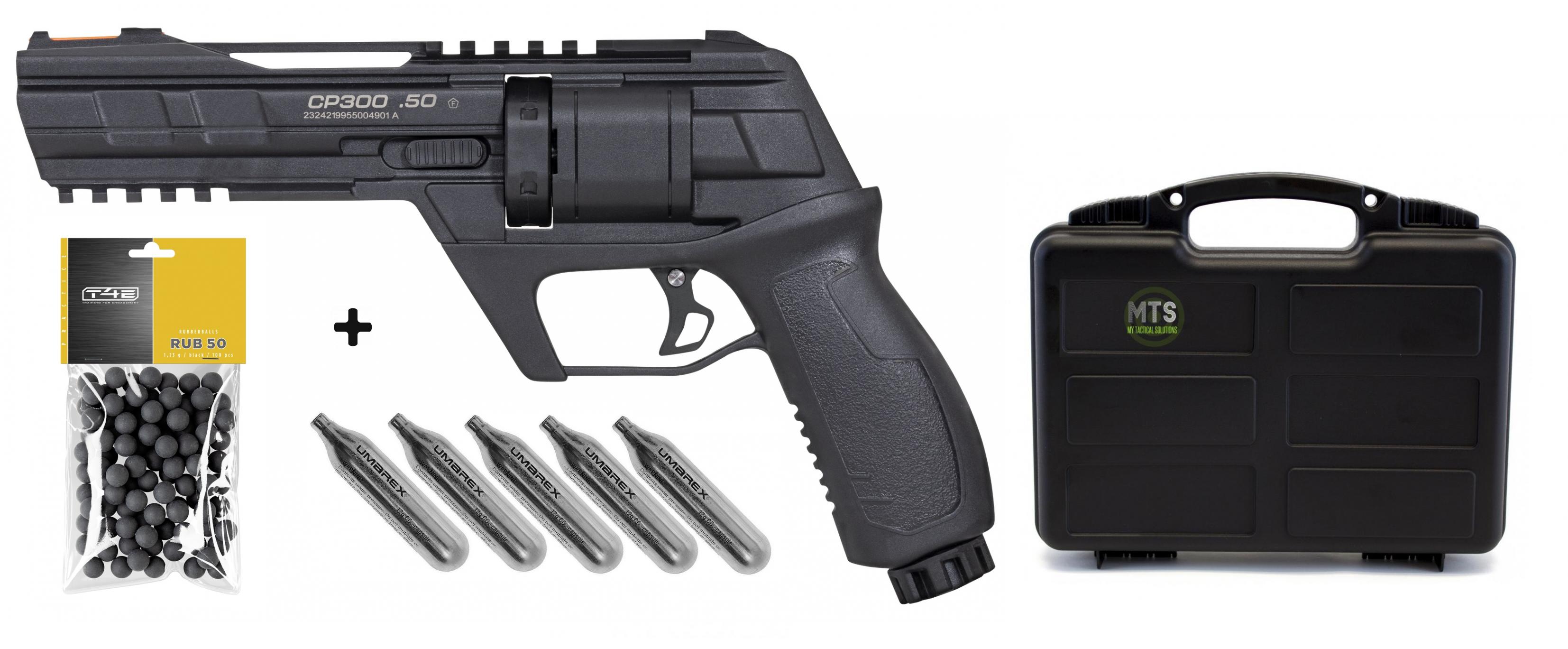 Revolver 6 coups SNOWPEAK CP300 cal.50 (13 joules) "Pack Défense MTS ...