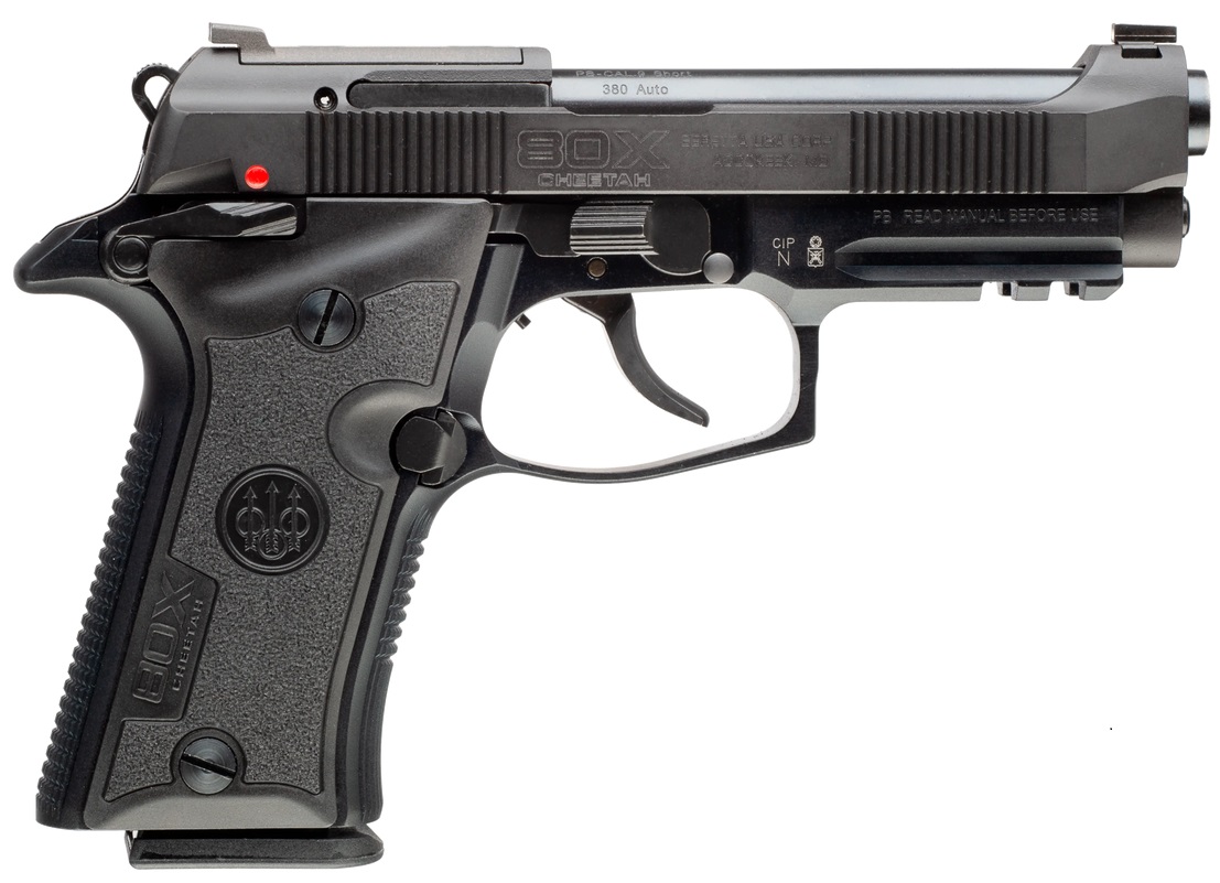 Pistolet BERETTA 80X Cheetah calibre 380 ACP (380 Auto -9mm Short ...