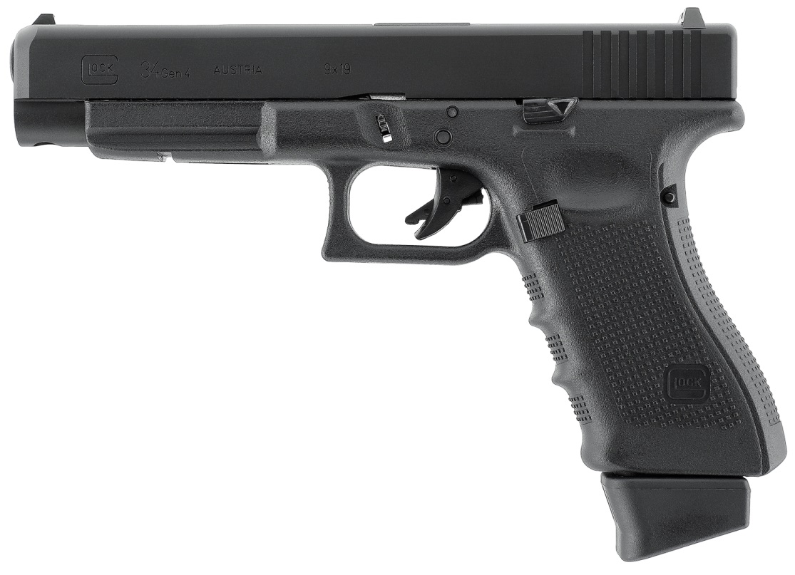 Réplique Co2 pistolet GLOCK 34 Gén.4 Deluxe cal.6mm BB's - Armes de loisirs sur armurerie-lavaux.com