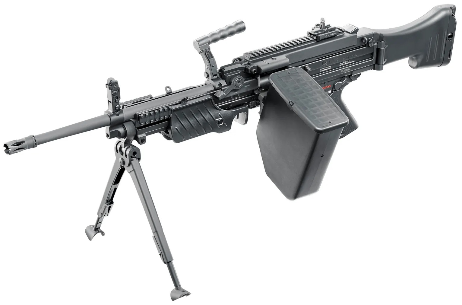 Réplique électrique pistolet mitrailleur HK MG4 Full Auto cal.6mm BB's ...